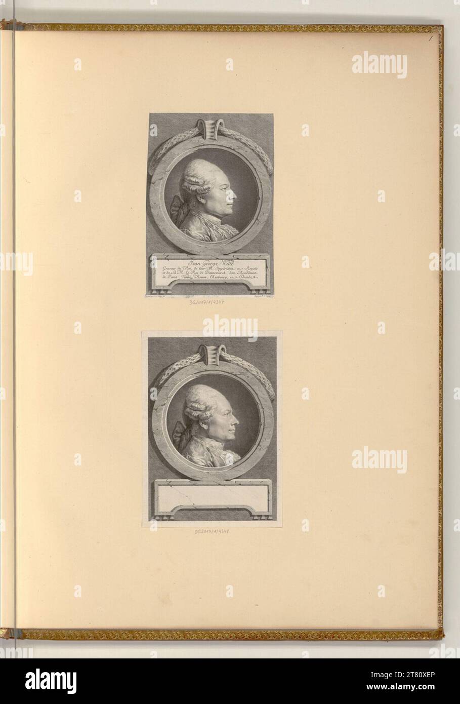 Johann Georg Wille (An der Entstehung Beteiligte r) Portraits Johann ...