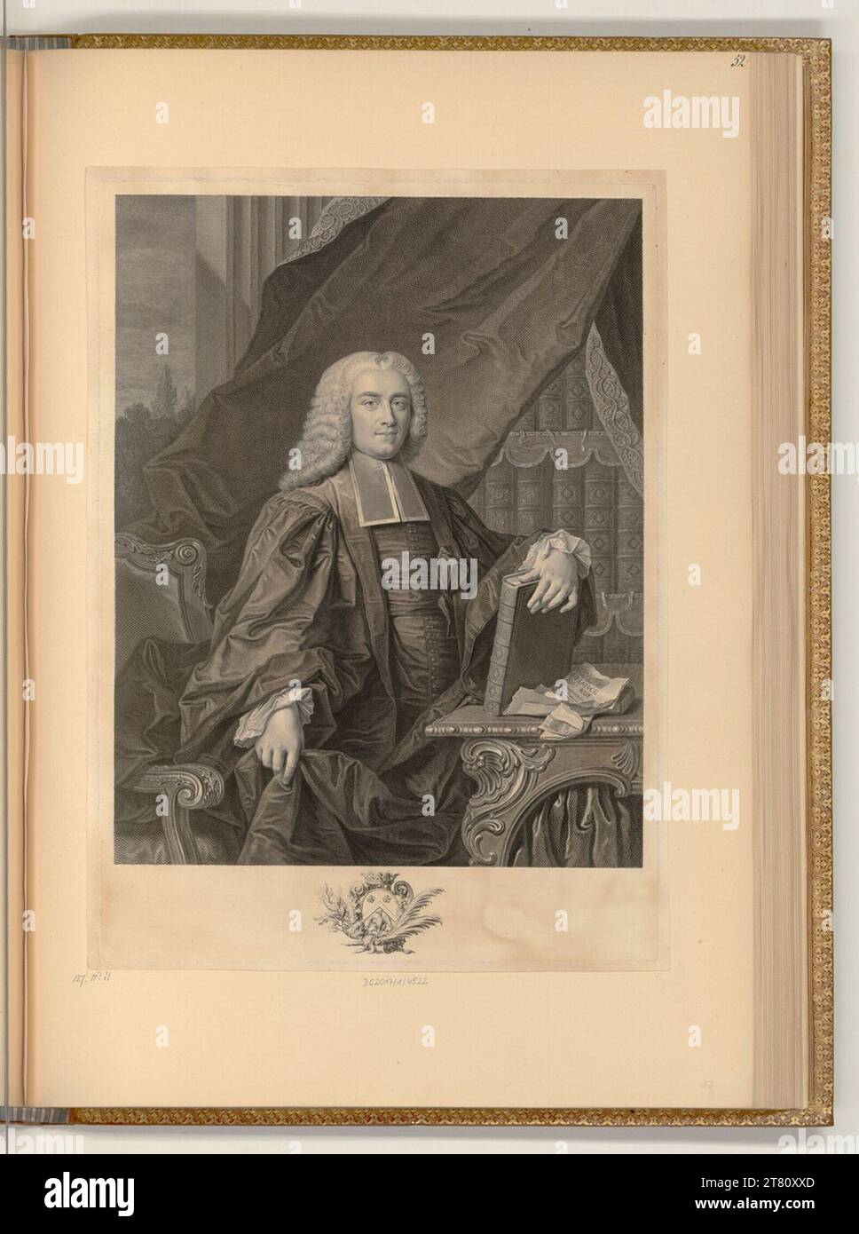 Johann Georg Wille (Engraver) Art touch on Opheras René. Copper ...
