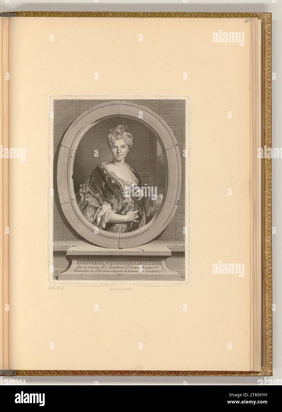 Johann Georg Wille (Engraver) Portrait Maritite Elisabeth the ...
