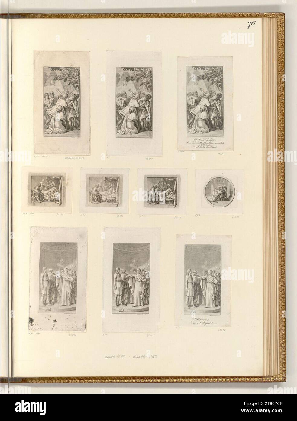 Daniel Nikolaus Chodowiecki (Engraver) Leaves to Gotter's poems ...