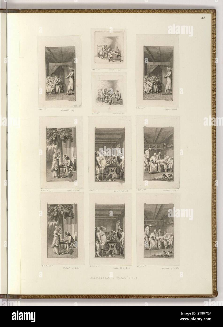 Daniel Nikolaus Chodowiecki (Engraver) Pestalozzi: Lienhard and Gertrud ...