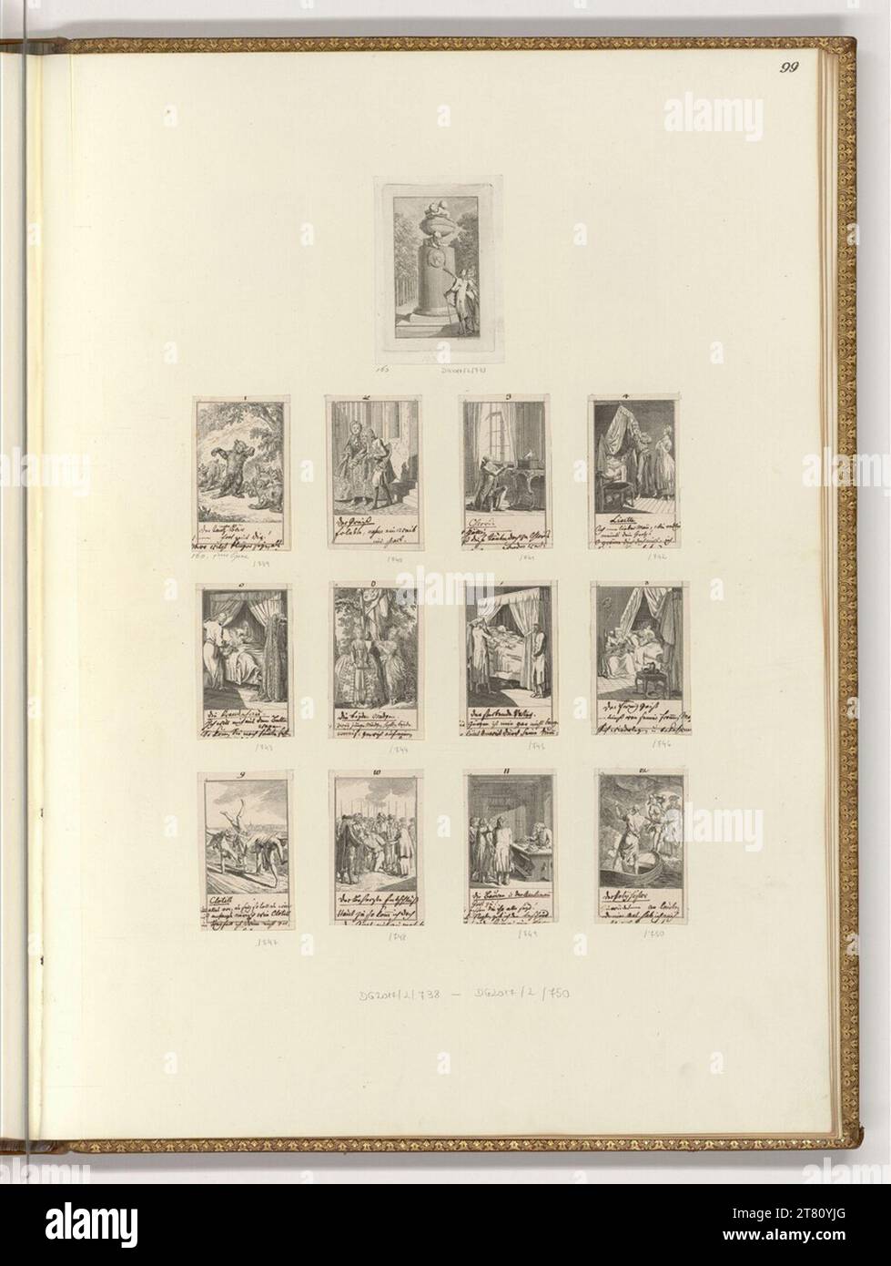 Daniel Nikolaus Chodowiecki (Engraver) Gellert: fables (book ...