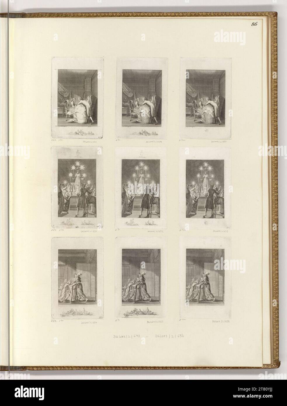Daniel Nikolaus Chodowiecki (Engraver) Lang, Carl: Almanach for 1798 ...
