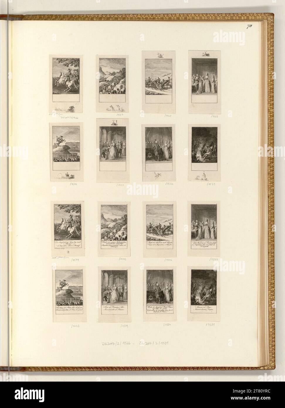 Daniel Nikolaus Chodowiecki (Engraver) History of Katharina II (book ...