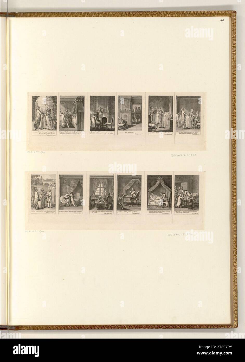 Daniel Nikolaus Chodowiecki (Engraver) Rousseau: New Heloise (book ...