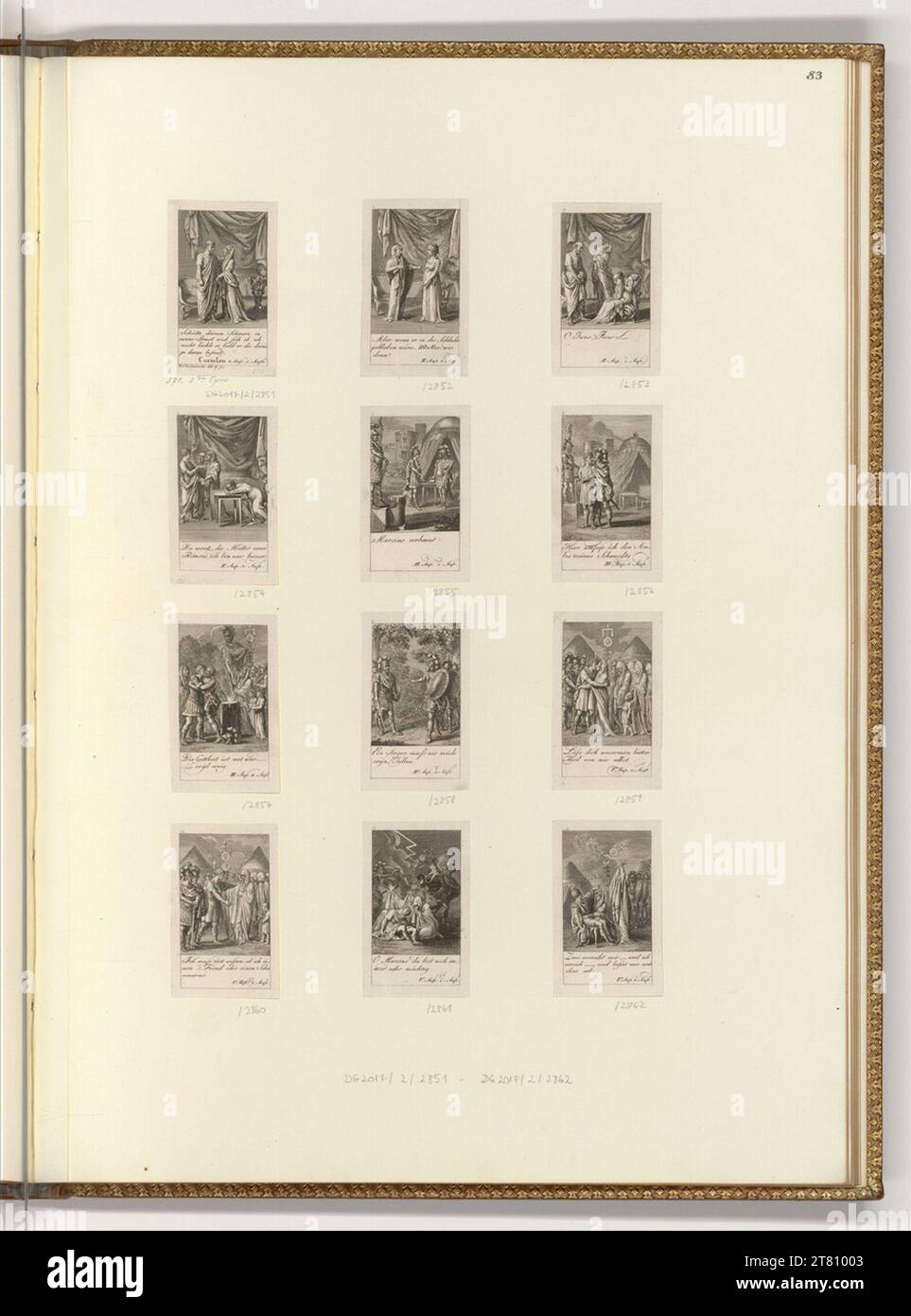 Daniel Nikolaus Chodowiecki (Engraver) Lauenburg Genealogical Calendar ...
