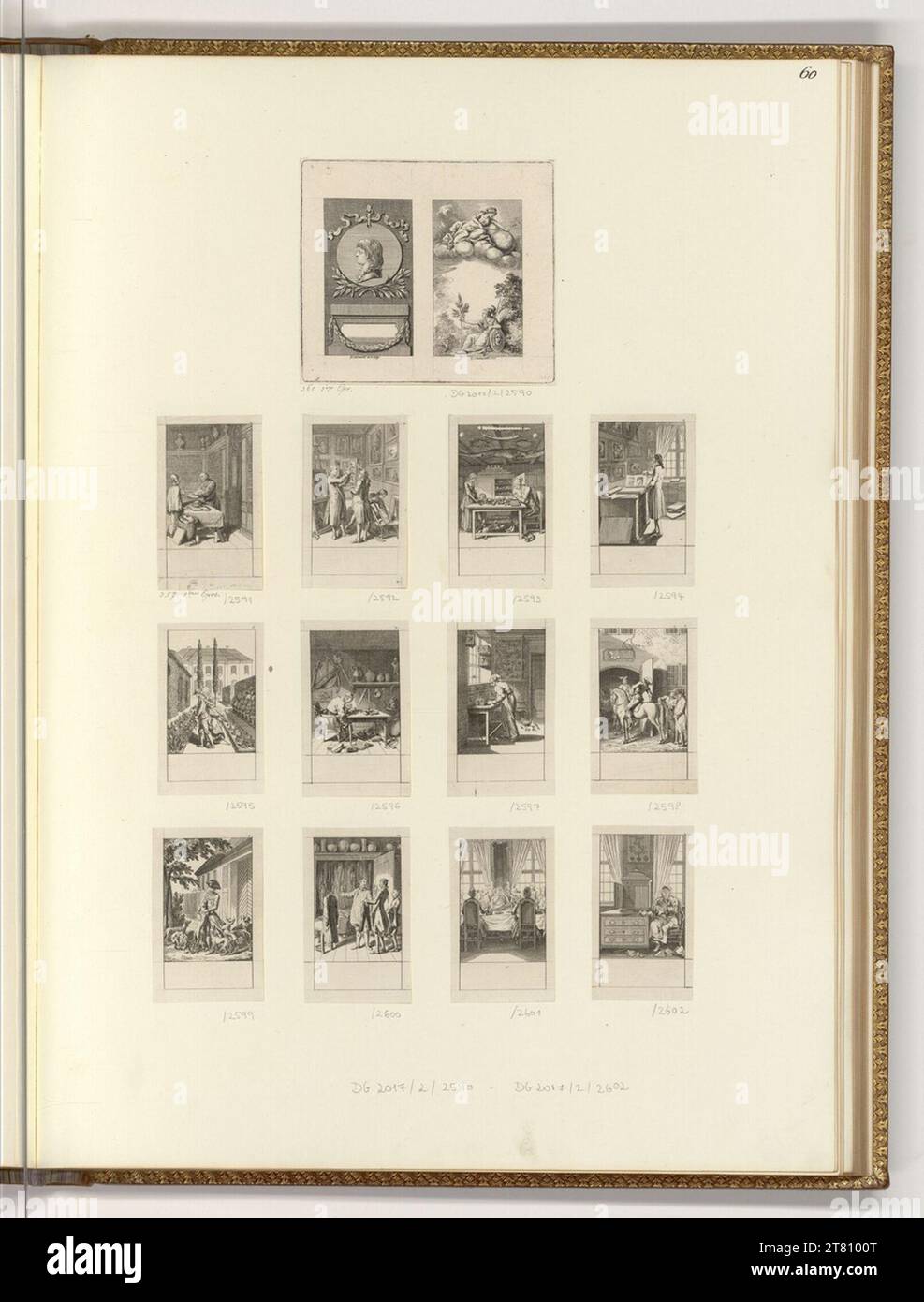 Daniel Nikolaus Chodowiecki (Engraver) Lauenburg Genealogical Calendar ...