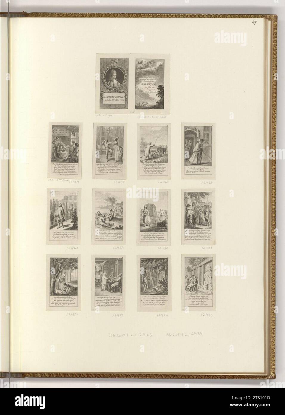 Daniel Nikolaus Chodowiecki (Engraver) Title and portrait for the ...