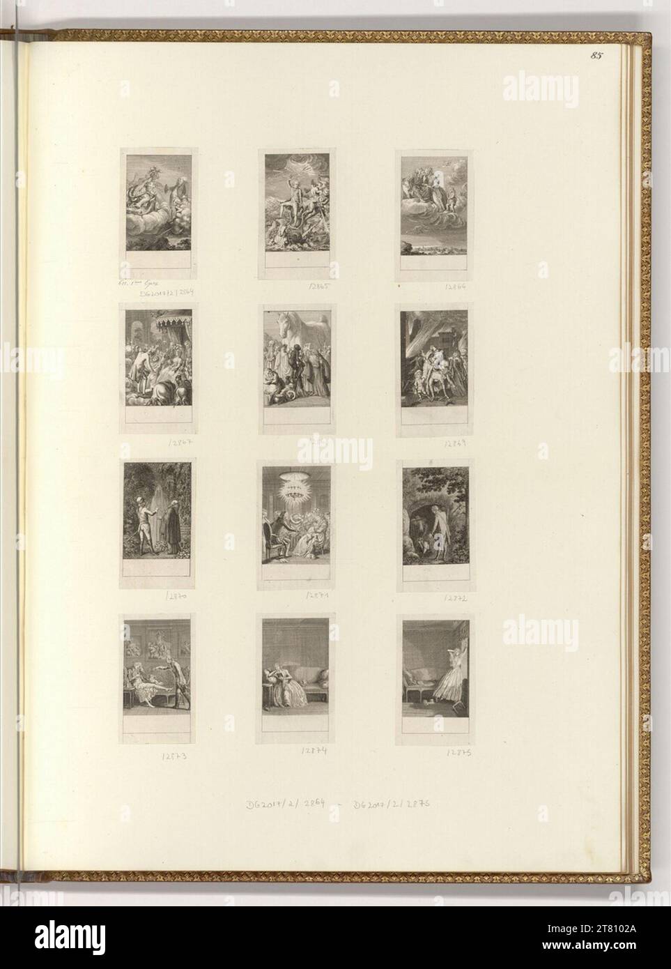 Daniel Nikolaus Chodowiecki (Engraver) Lauenburg Genealogical Calendar ...