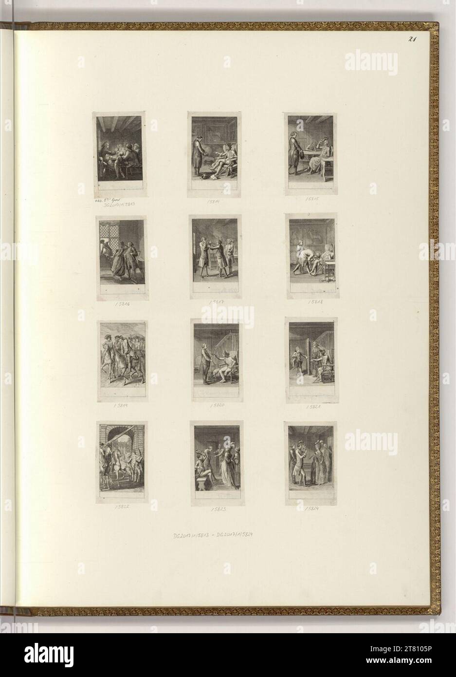 Daniel Nikolaus Chodowiecki (Engraver) Göttingen pocket calendar from ...