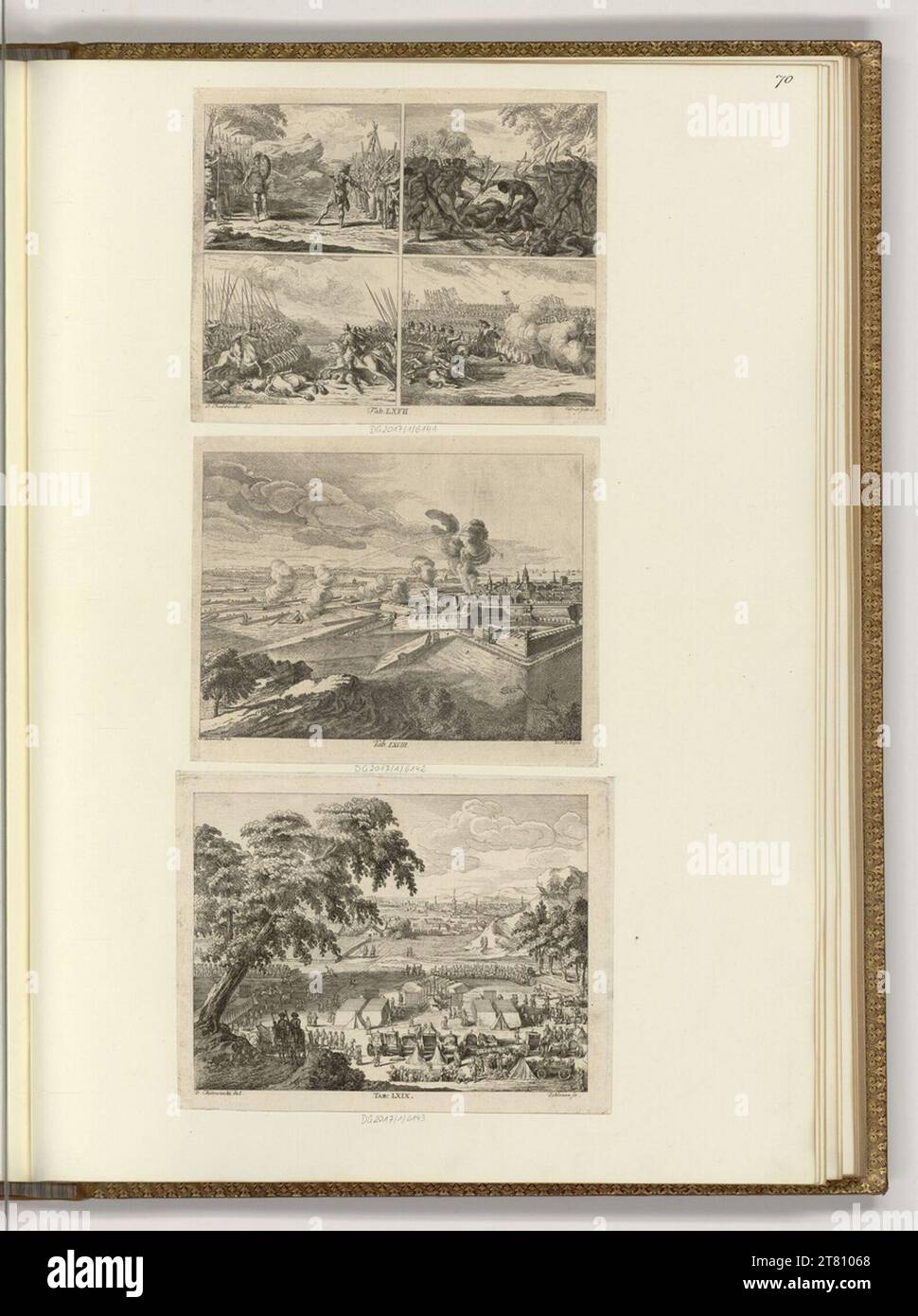 Daniel Nikolaus Chodowiecki Various warlike scenes (illustration ...