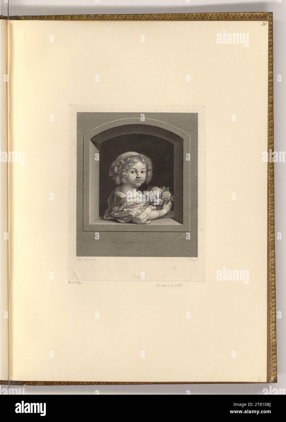 Johann Friedrich Bause (Engraver) Rosetta. Copper engraving, etching 1789 , 1789 Stock Photo - Alamy