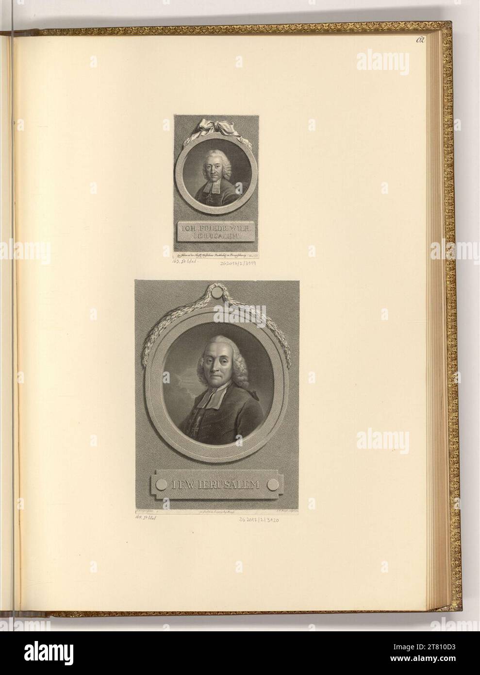 Johann Friedrich Bause (Engraver) Portrait Johann Friedrich Wilhelm ...