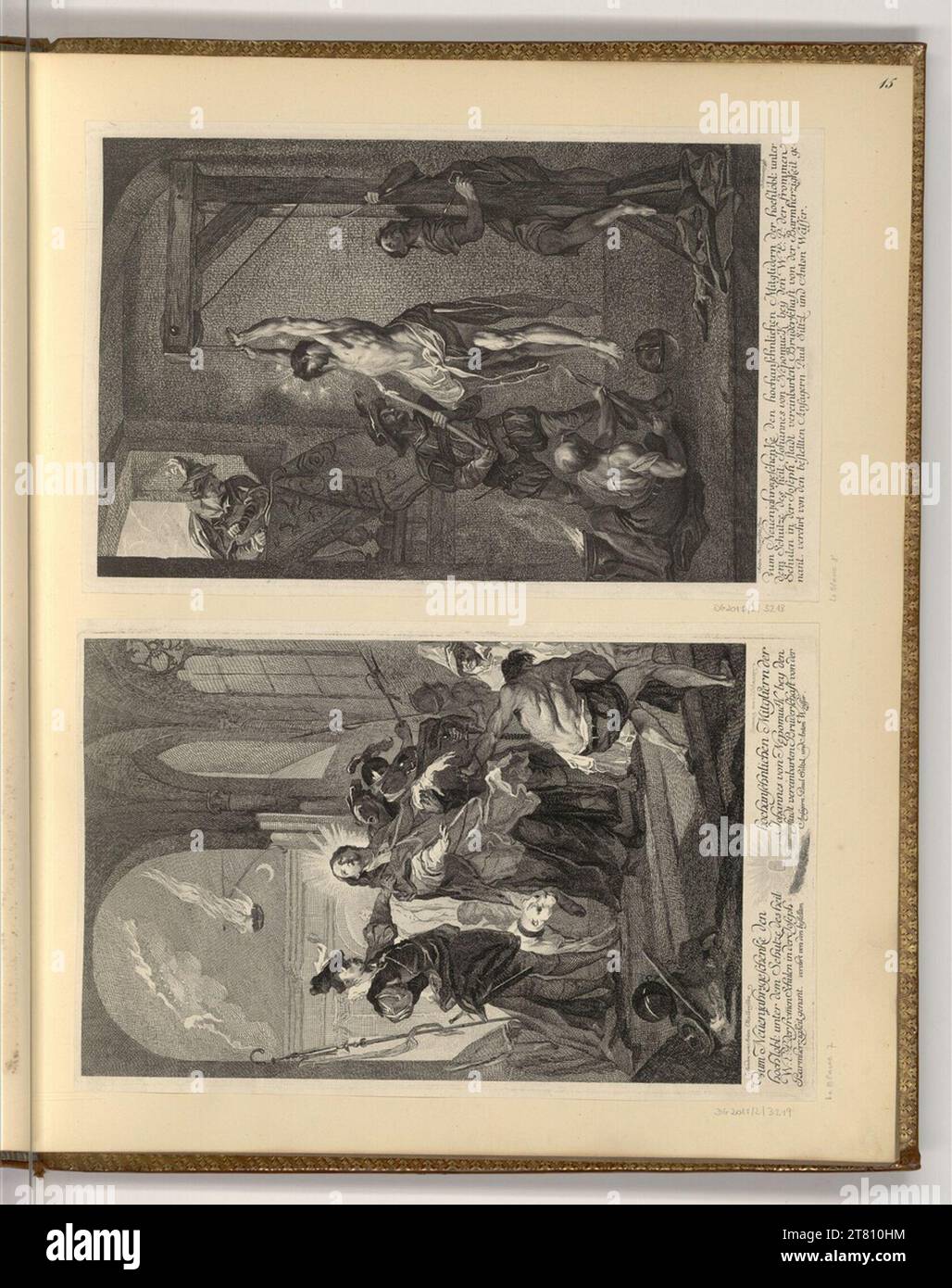 Jacob Matthias Schmutzer (Engraver) Saint. etching 1748-1811 , 1748/1811 Stock Photo - Alamy