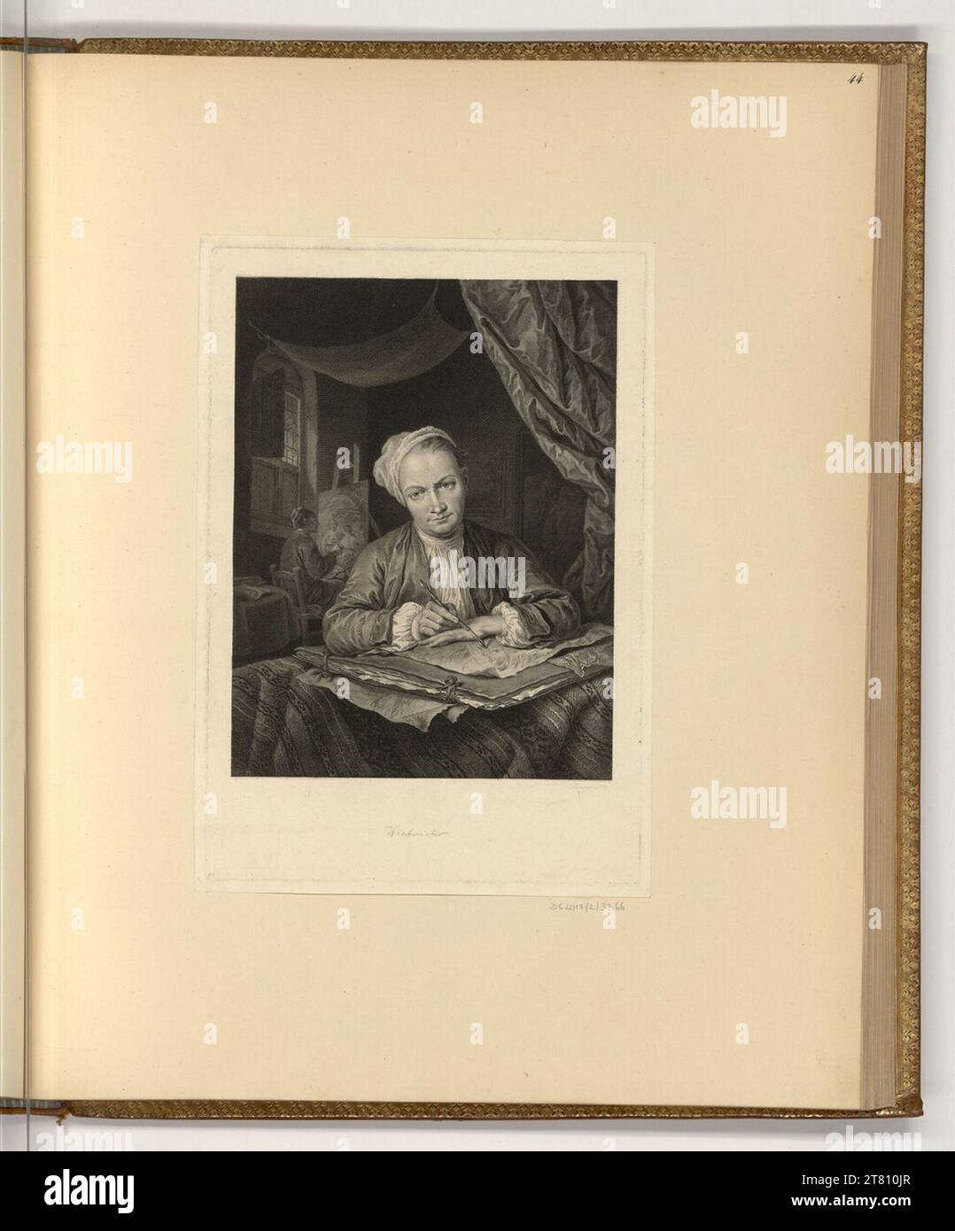Jacob Matthias Schmutzer (Engraver) Self -portrait Christian Wilhelm ...