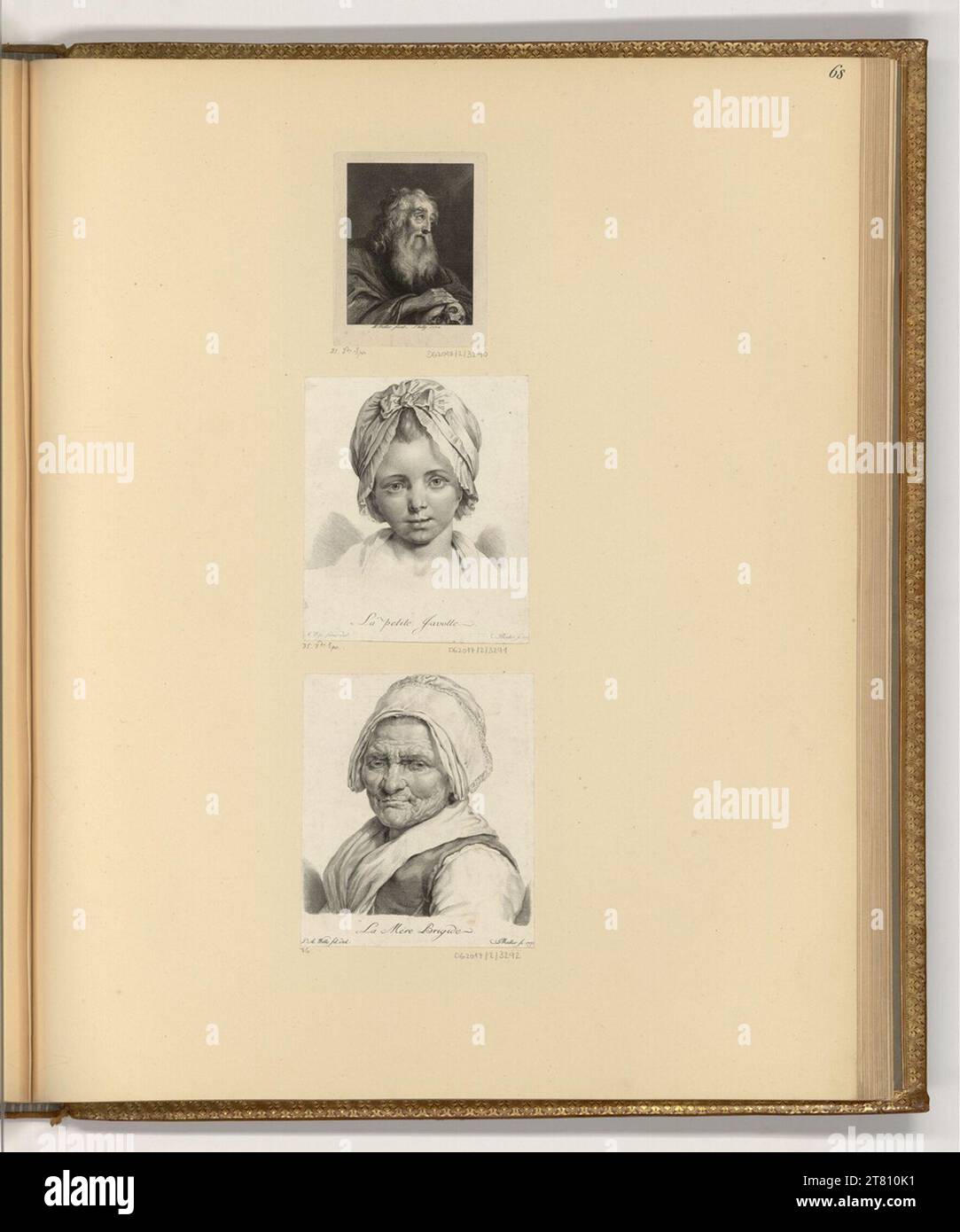 Johann Gotthard von Müller (Engraver) Saint; Portraits. Copper ...