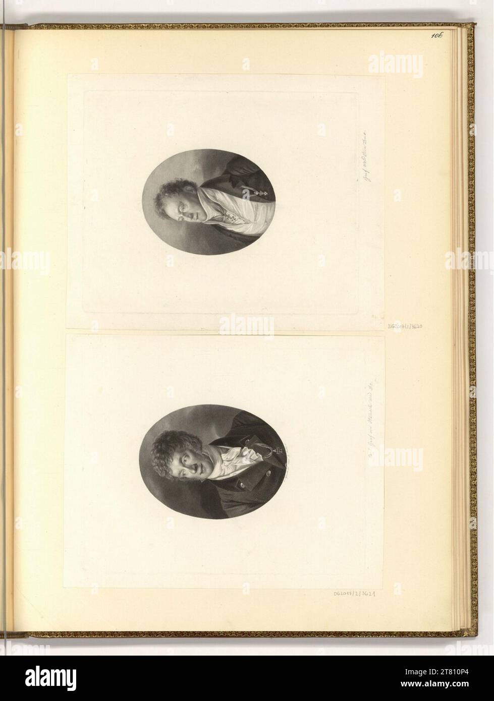 Karl Rahl (The Older) Portraits. Steel engraving 1800-1843 , 1800/1843 ...