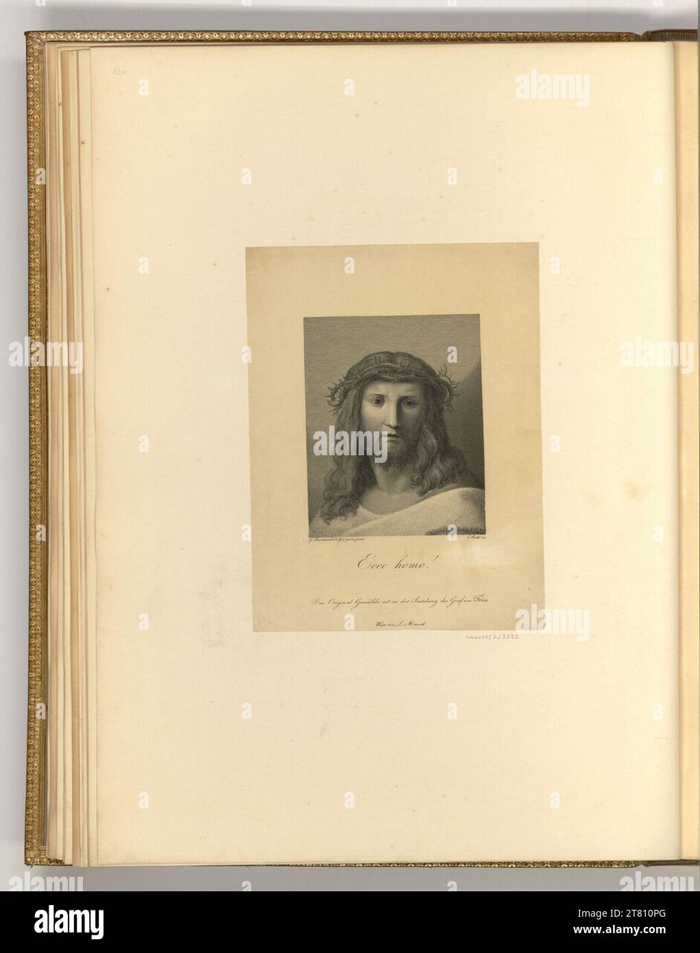 Karl Rahl (The Older) Behold the man. Copper engraving, etching 1794 ...