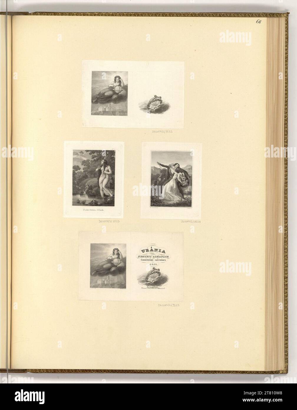 Karl Rahl (The Older) Title sheet and book illustrations. Etching ...