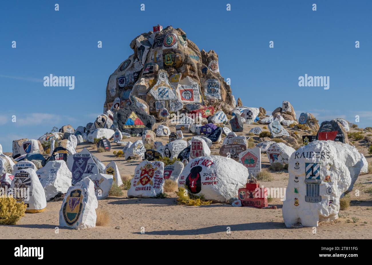 For nearly four decades, combat units have painted their insignias on ...