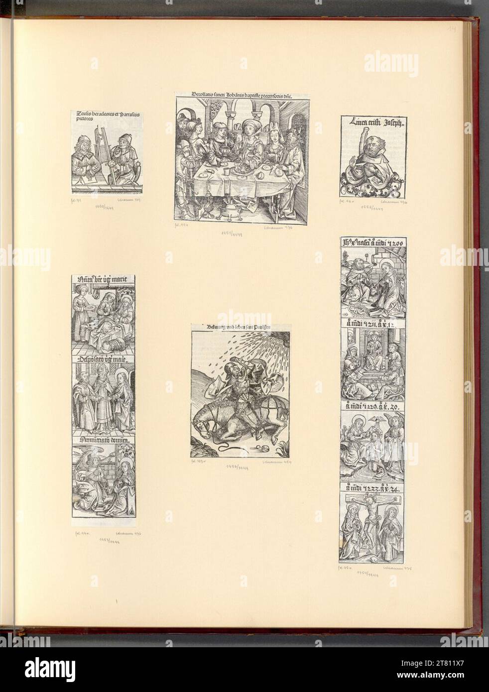 Hartmann schedel, weltchronik hi-res stock photography and images - Alamy