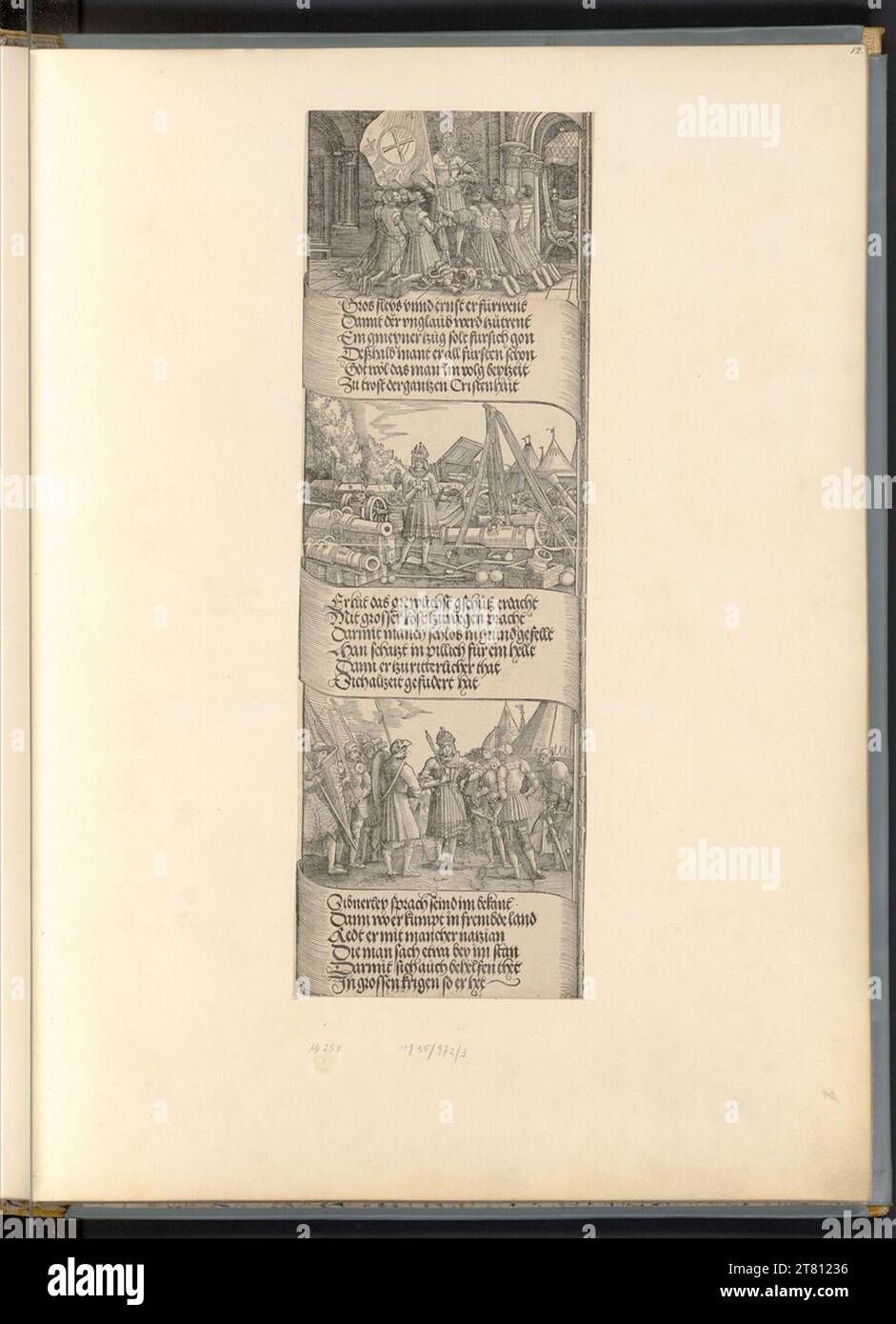 Albrecht Dürer (Workshop) Maximilian as a crusader, Maximilian as a ...