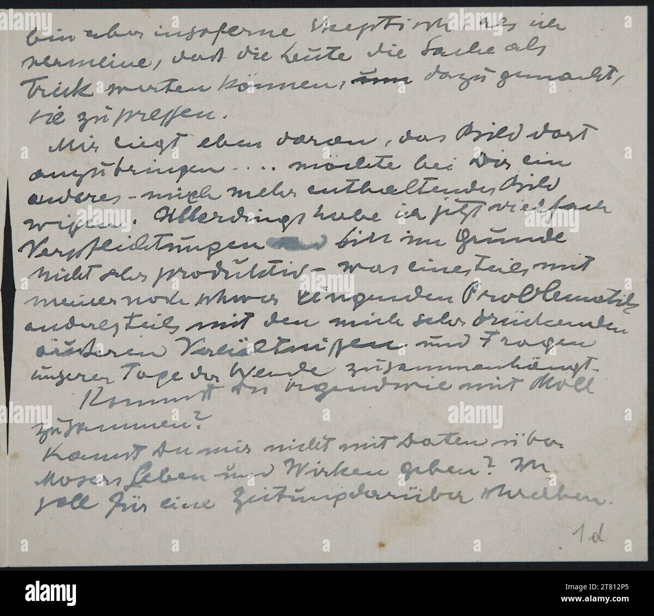 Anton Kolig (Verfasser in) Letter from Anton Kolig to Egon Schiele of ...