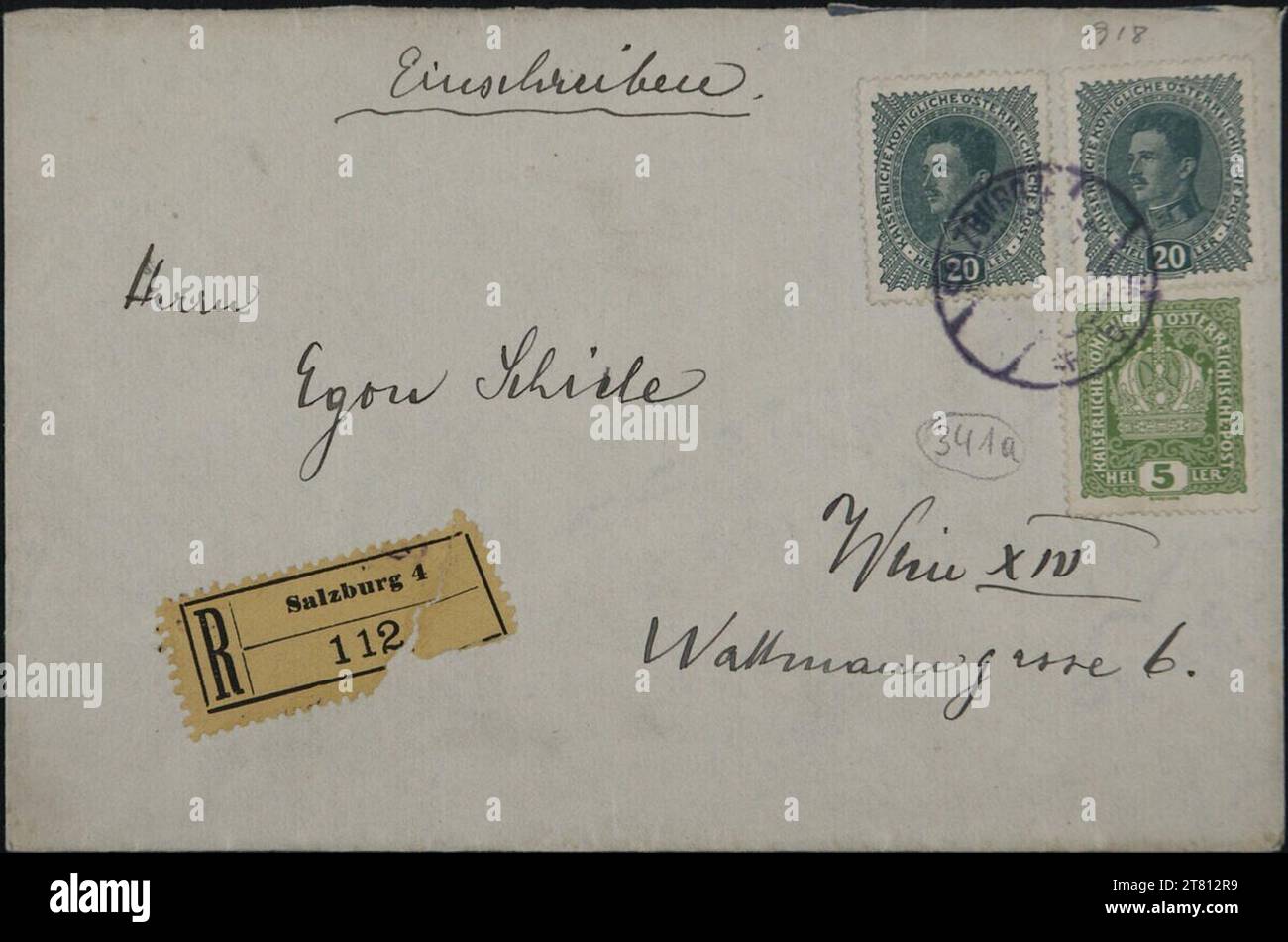 Felix Albrecht Harta (Verfasser in) Letter from Felix Harta to Egon ...