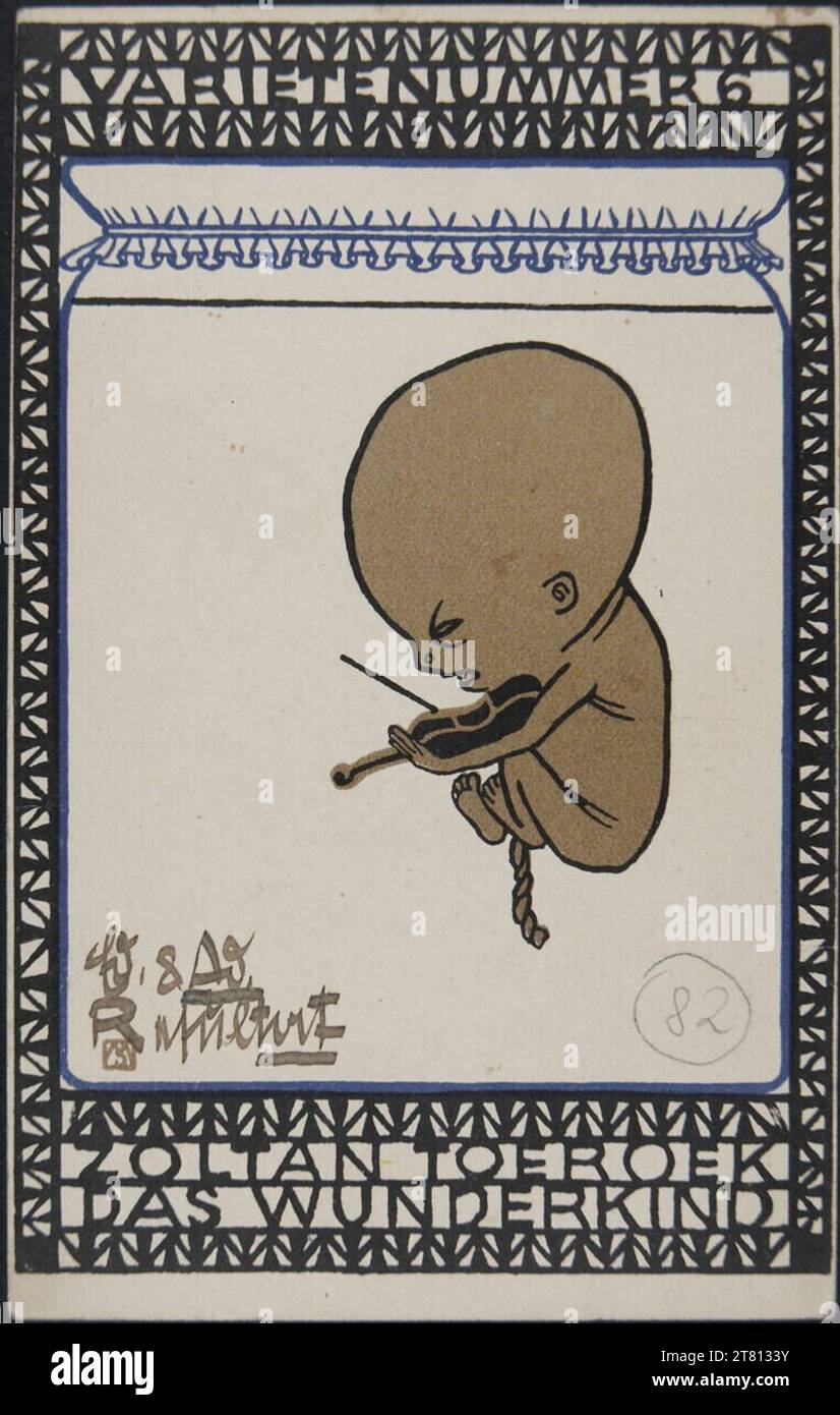 Egon Schiele (Verfasser in) Postcard by Egon Schiele to Edith and Adele ...