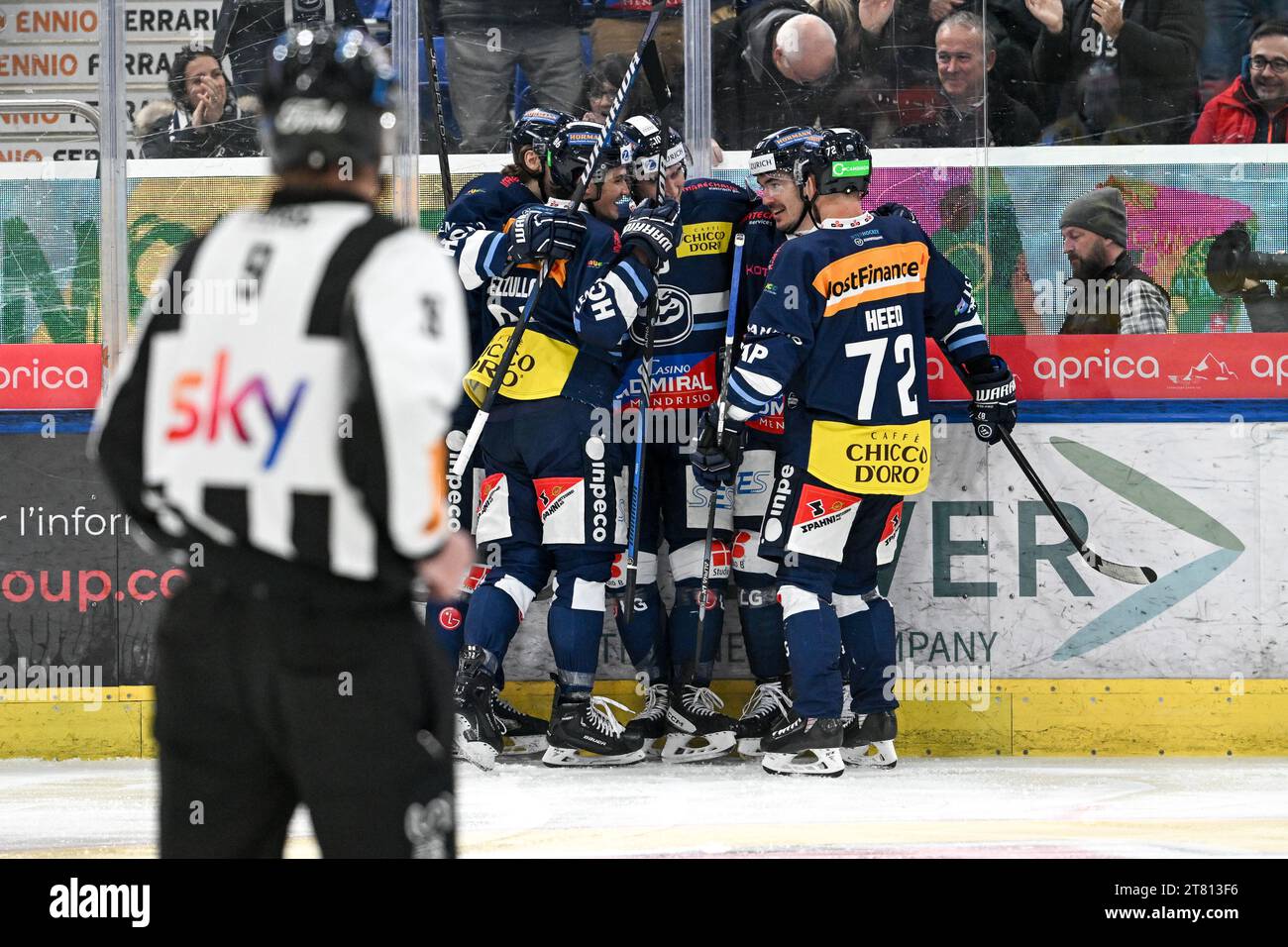 Ambri, Gottardo Arena, NL: HC Ambri-Piotta - SC, USA. 17th Nov, 2023 ...