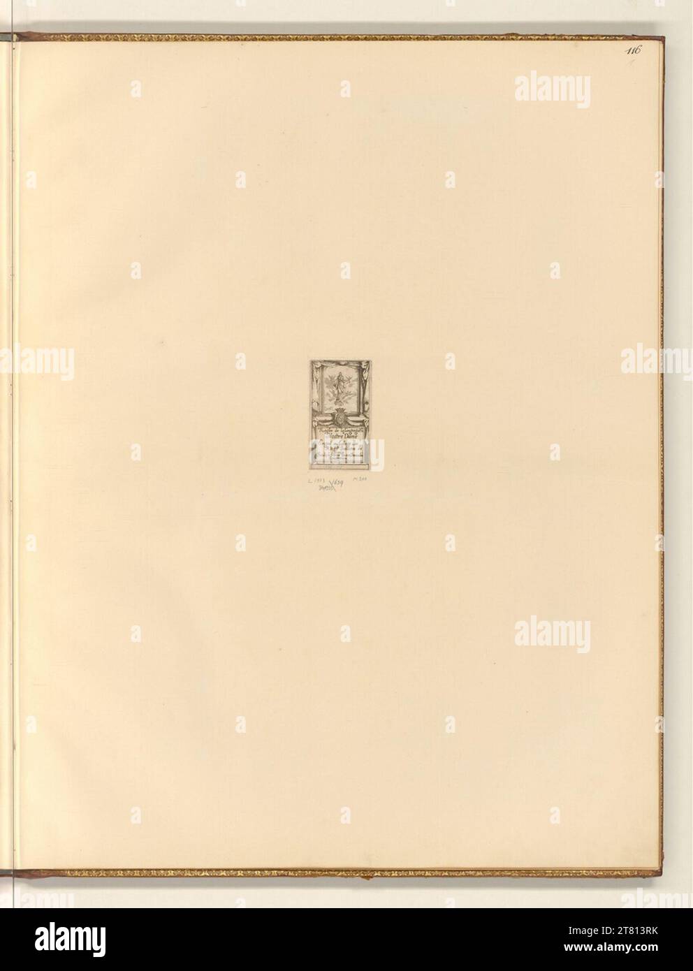 Jacques Callot (Engraver) The cover sheet of the rules of the order of ...