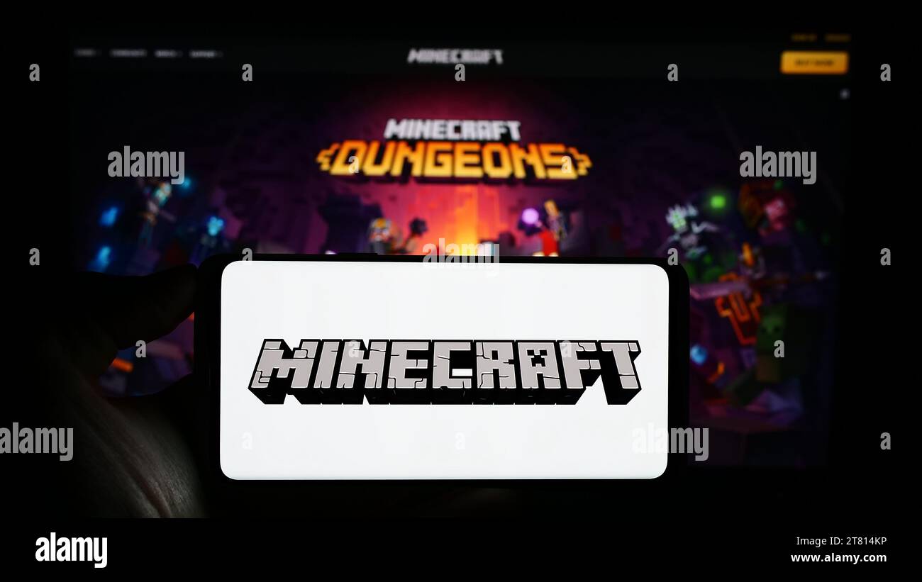Minecraft online gaming site hi-res stock photography and images - Alamy