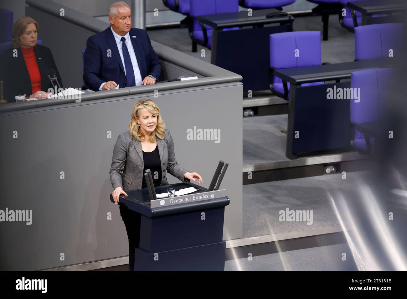 Linda Teuteberg in der 138. Sitzung des Deutschen Bundestages im ...