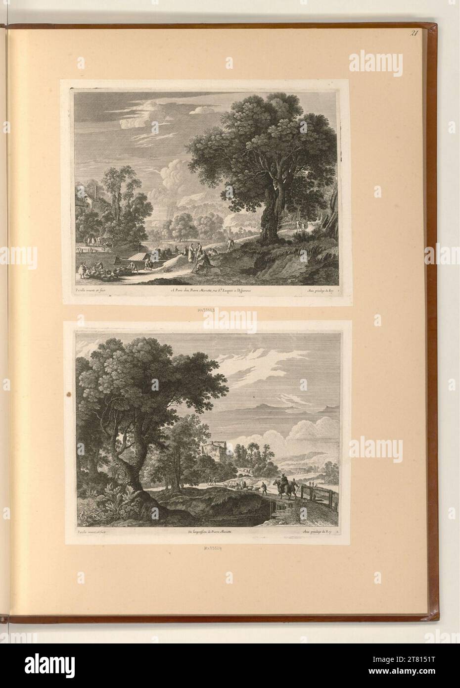 Gabriel Perelle (Ausführende r Künstler in) Landscapes. etching 1620 ...