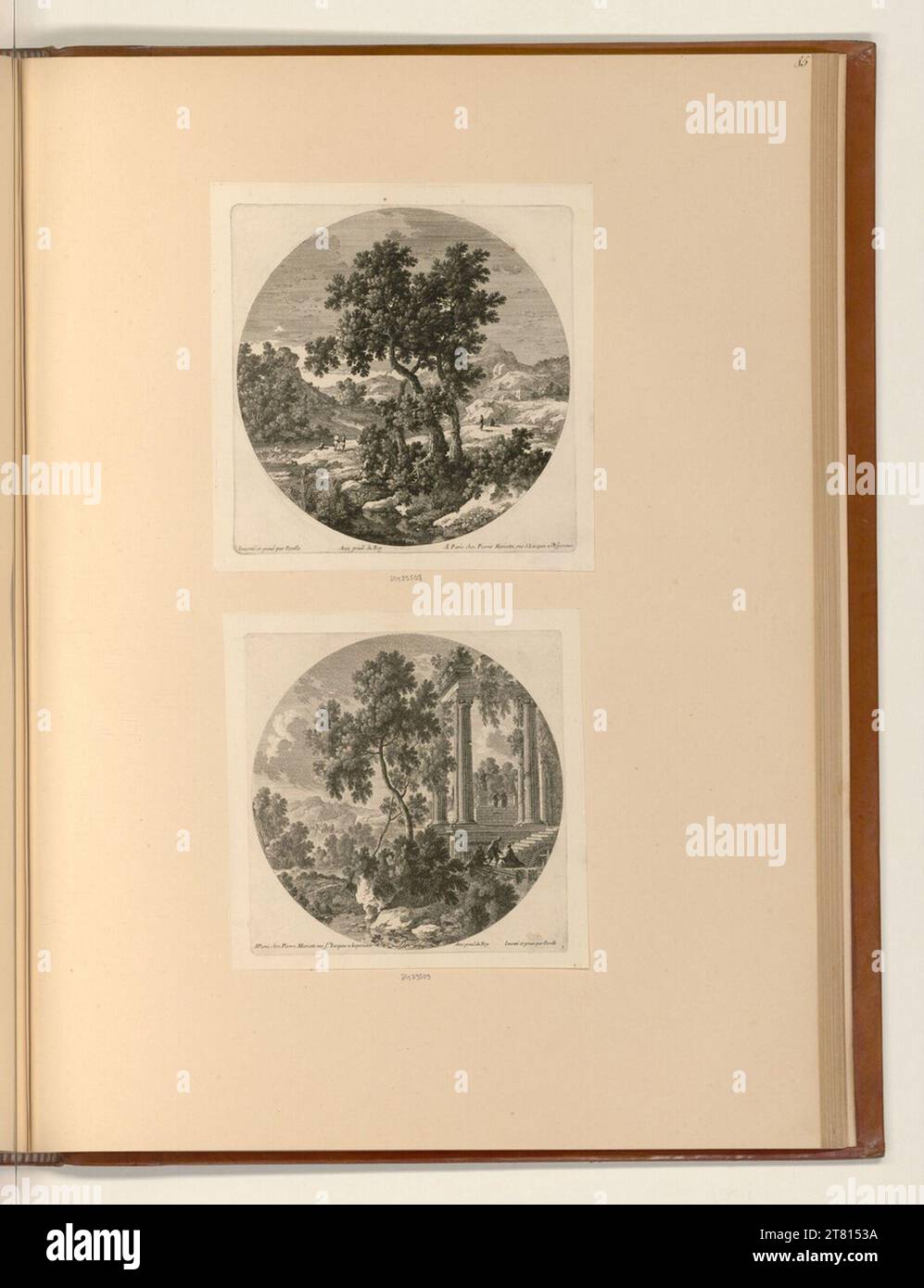 Adam Perelle (Ausführende r Künstler in) Landscape (circuit). etching ...