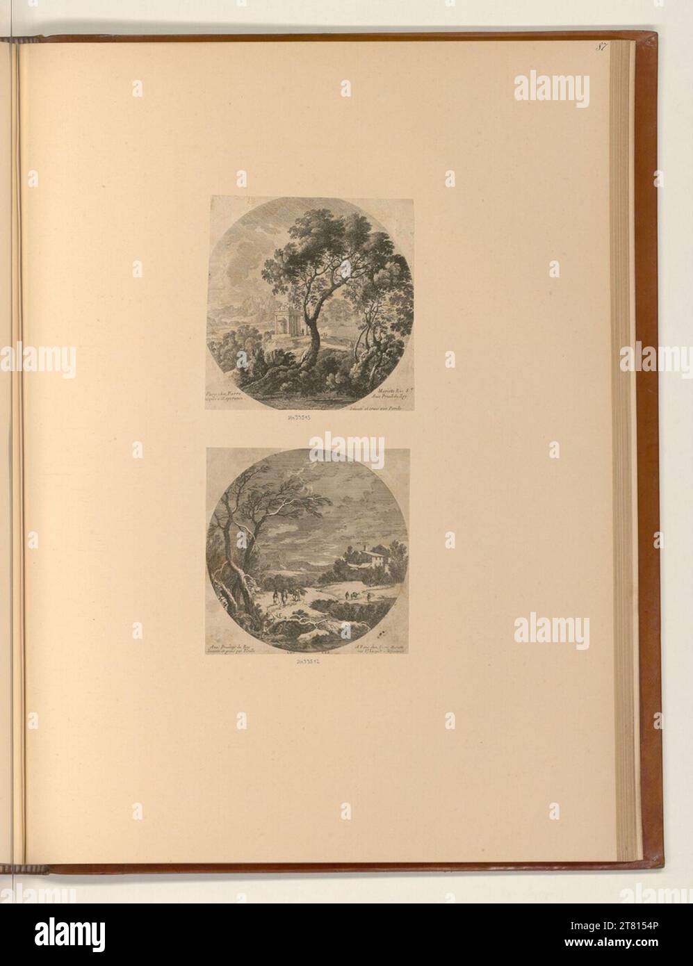 Adam Perelle (Ausführende r Künstler in) Landscape (circuit). etching ...