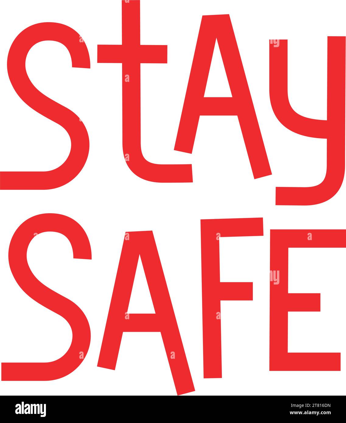 aids day lettering with stay safe lettering Stock Vector Image & Art ...