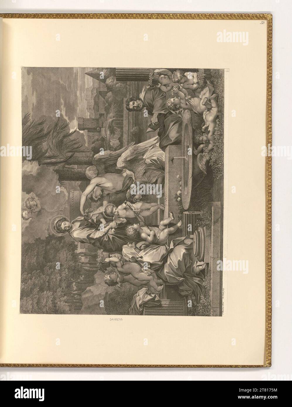 Holy family surrounded by angels hi-res stock photography and images ...