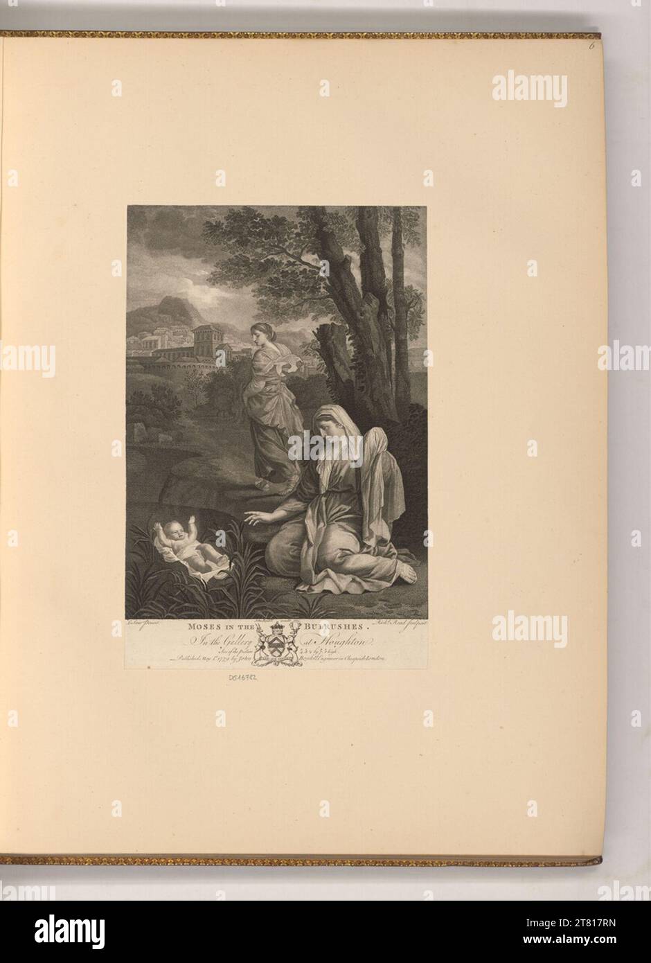 Richard Read (Engraver) Moses suspension. Dotier manner, etching 1779 ...