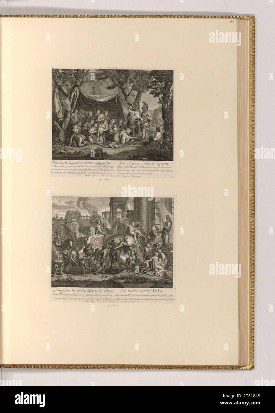 Charles Le Brun Alexander the Great and the women of Darius; Moving ...