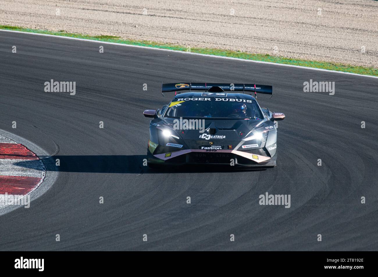 Vallelunga circuit, Rome, Italy 17/11/2023 - Lamborghini Super Trofeo ...