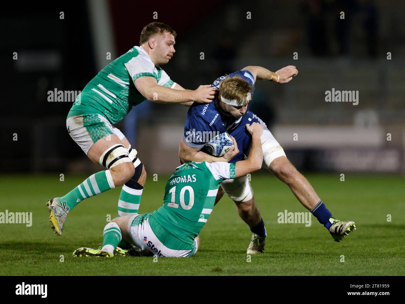 Sale Sharks' Ernst Van Rhyn during the Gallagher Premiership match at ...