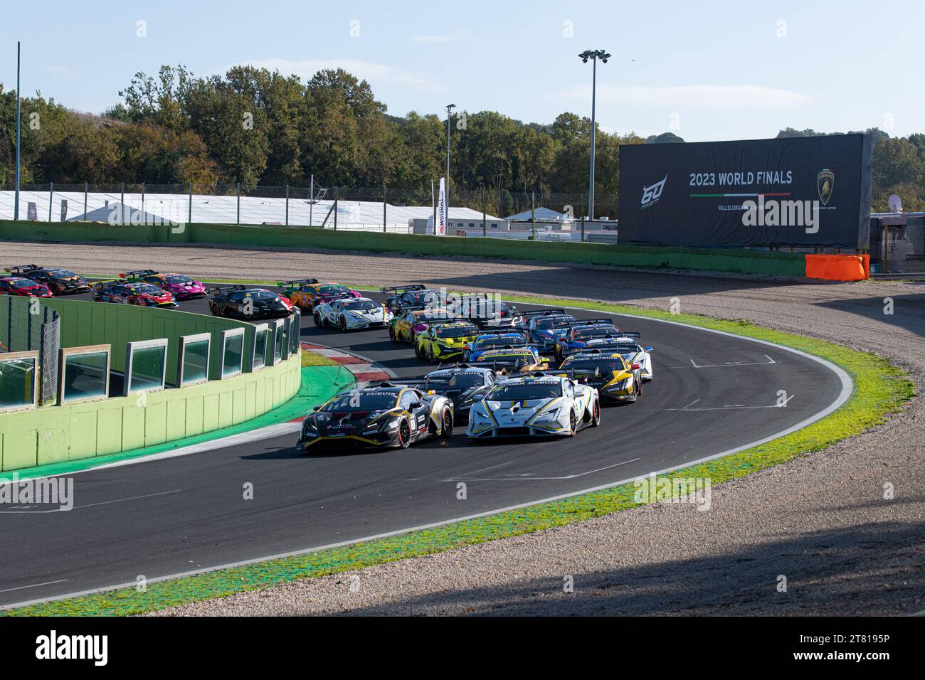 Vallelunga circuit, Rome, Italy 17/11/2023 - Lamborghini Super Trofeo ...