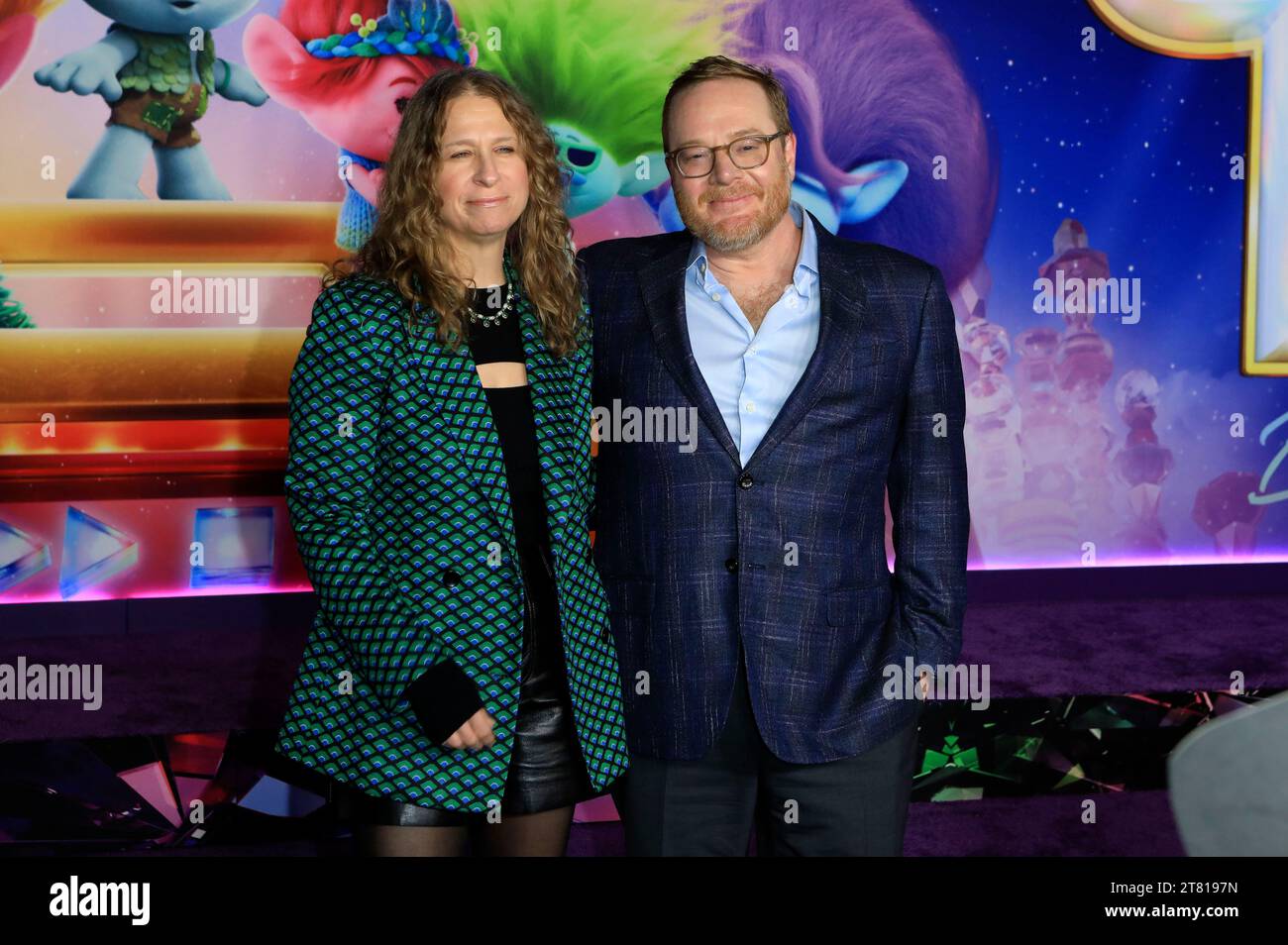 Gina Shay Und Walter Dohrn Beim Special Screening Des Animationsfilms Trolls Band Together