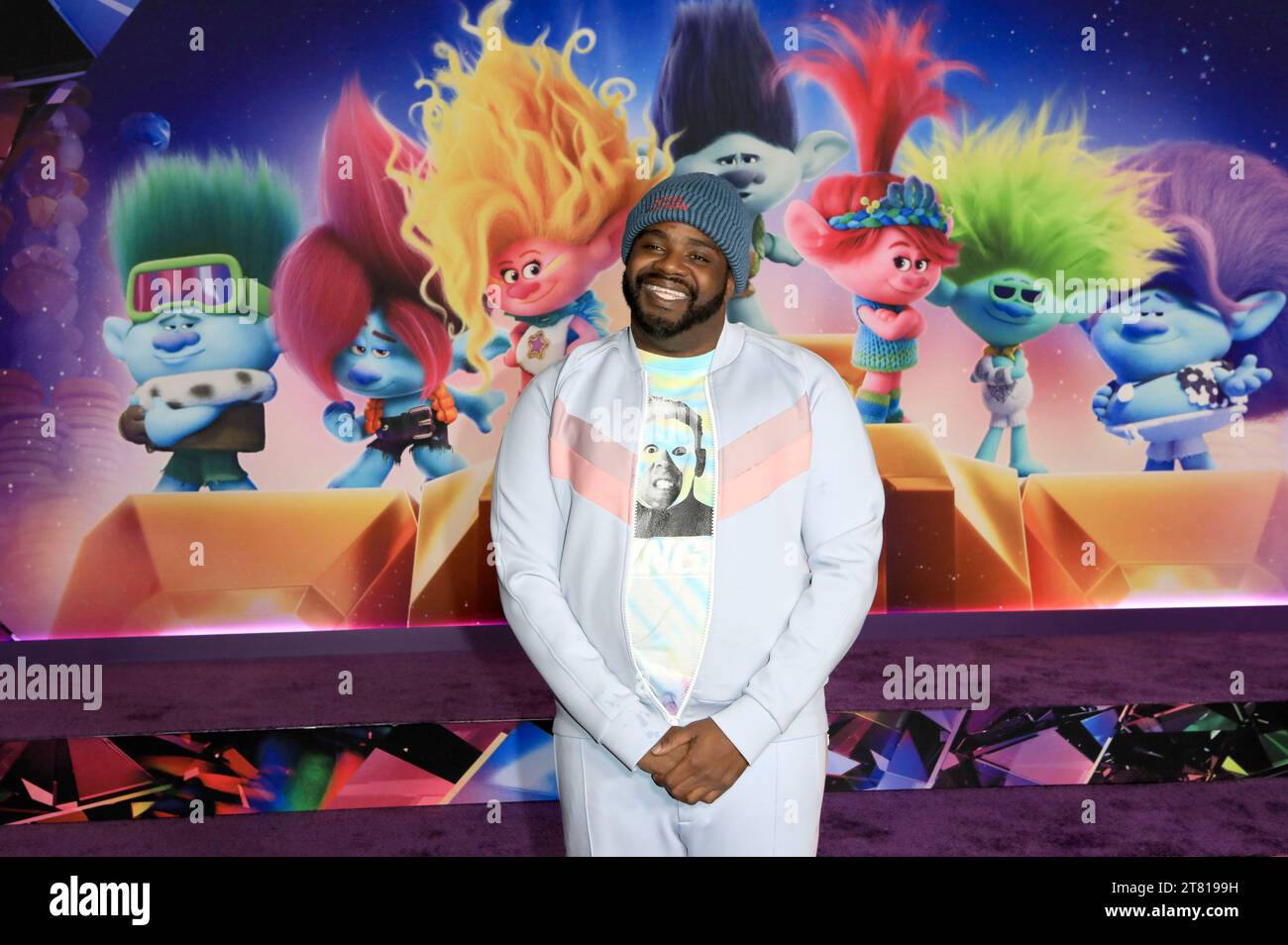 Ron Funches beim Special Screening des Animationsfilms 'Trolls Band ...