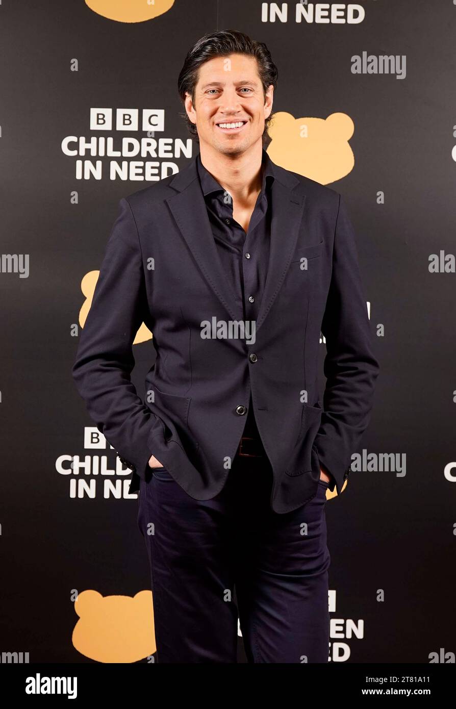 Vernon Kay at the BBC Children In Need telethon at BBC Studios in ...