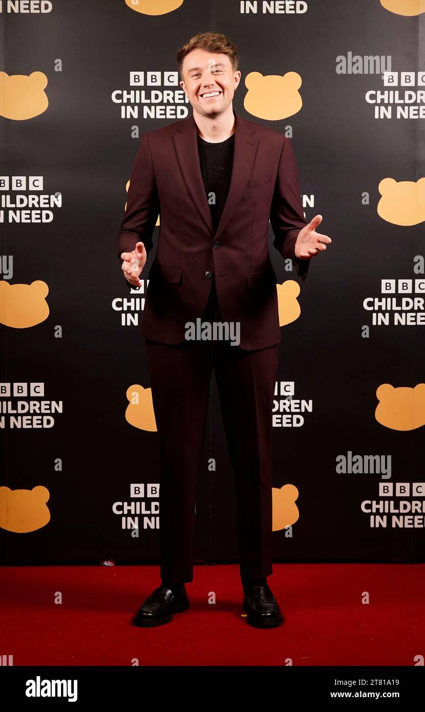 Roman Kemp at the BBC Children In Need telethon at BBC Studios in ...