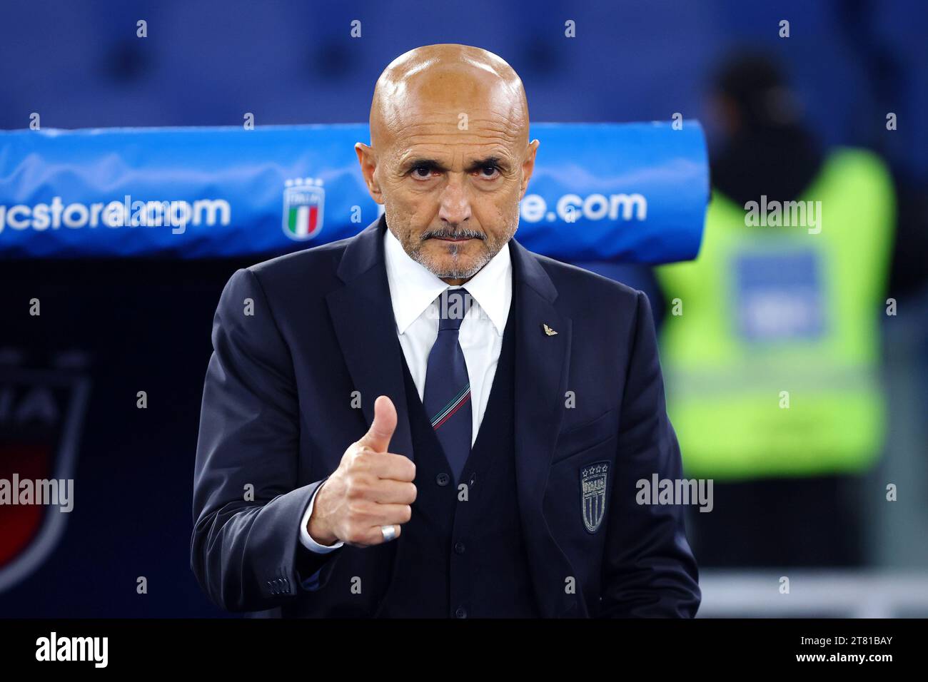 Rome, Italie. 17th Nov, 2023. Luciano Spalletti head coach of Italy ...