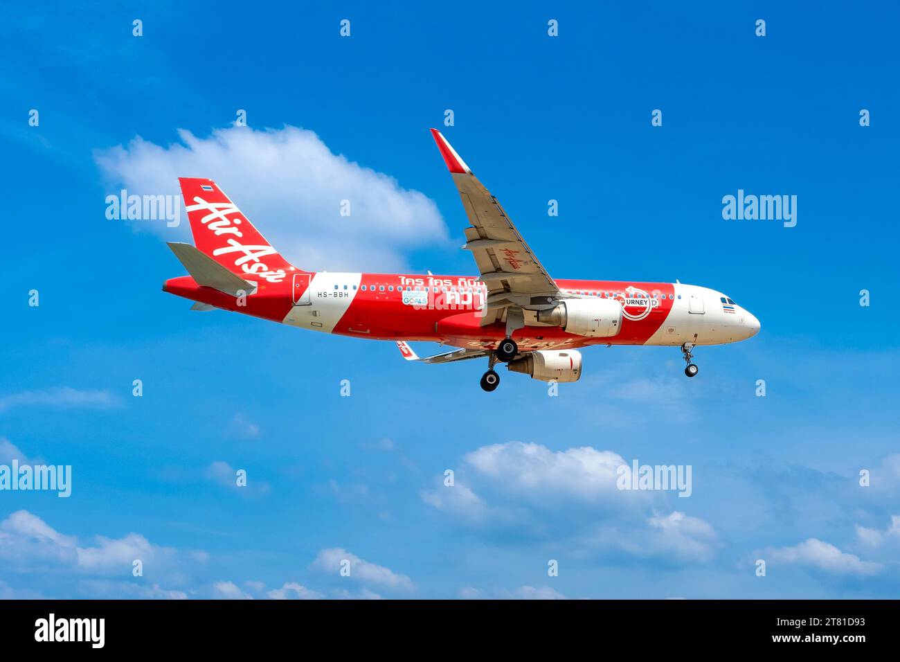 Phuket, Thailand - January 24, 2023: Airplane Airbus A320 (HS-BBH) of ...