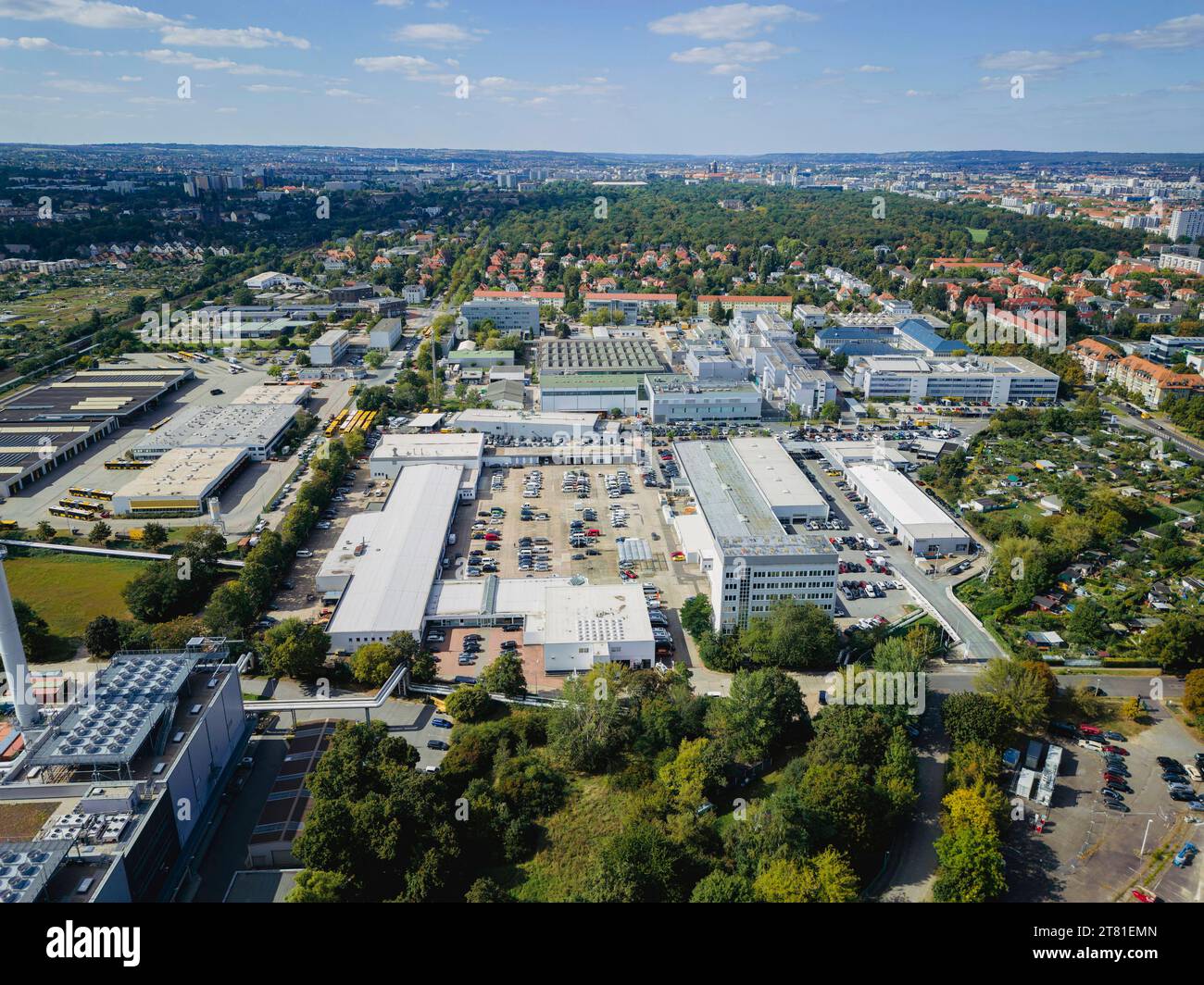 Industrie anlage luftbild hi-res stock photography and images - Alamy